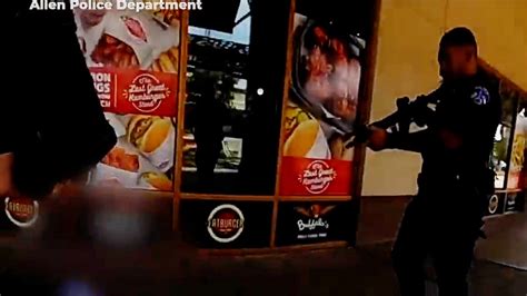 Hero Cops Body Cam Footage Shows Him Shoot And Kill Allen Tx Mass Shooter