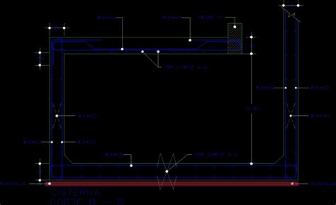 Cistern Tank Dwg Detail For Autocad • Designs Cad