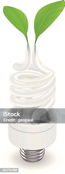 Bola Lampu Ramah Lingkungan Ilustrasi Stok Unduh Gambar Sekarang