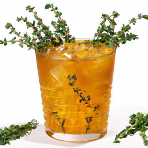 Thyme For Bourbon Bourbon Cocktail With Yellow Chartreuse And Thyme