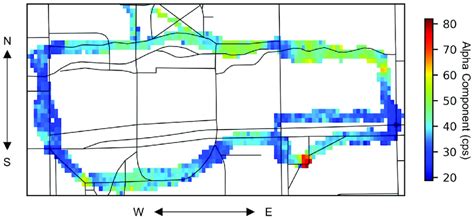 Estimated Spatial Distribution Of Background Radiation From The Br Mle