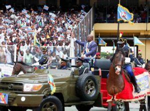 Investiture le Président de la République Félix Tshisekedi promet d
