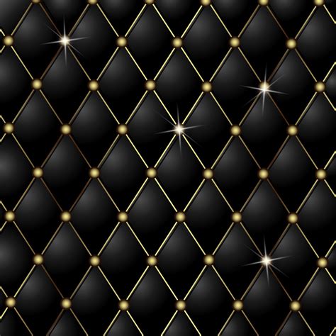 Black And Gold Quilted Background 13948244 Vector Art At Vecteezy