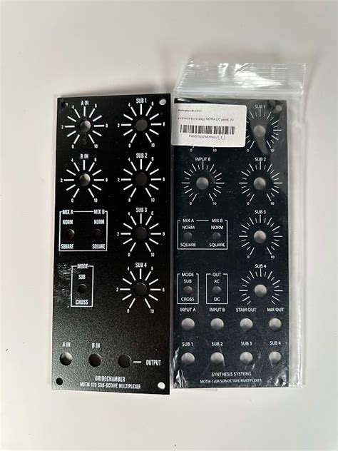 Synthesis Technology Motm 120 Suboctave Multiplexer Synthcube Reverb