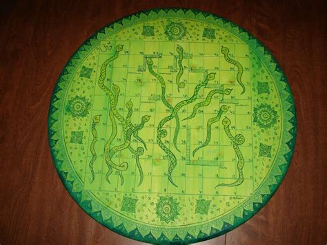 Moksha Patamu As Made For My Project By Janin Wise Acrylic On