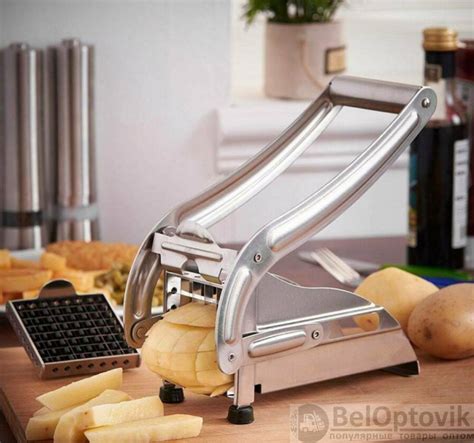 Ручная картофелерезка Potato Chipper / Слайсер для картошки фри / 2 ...