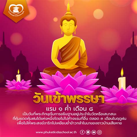 วันเข้าพรรษา 2564 ตรงกับวันอาทิตย์ที่ 25 กรกฎาคม โรงเรียนอนุบาลเทศบาล