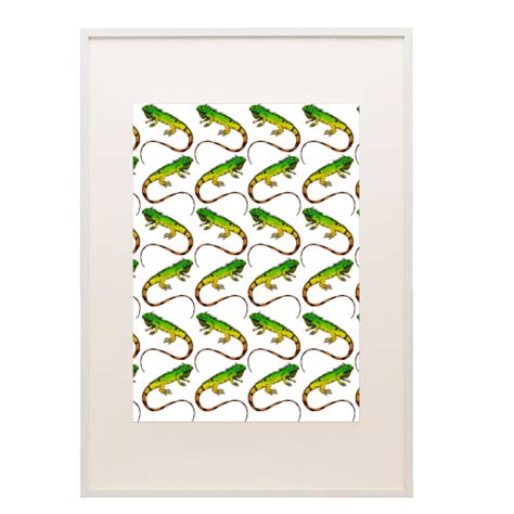 Printable Lizard Pattern