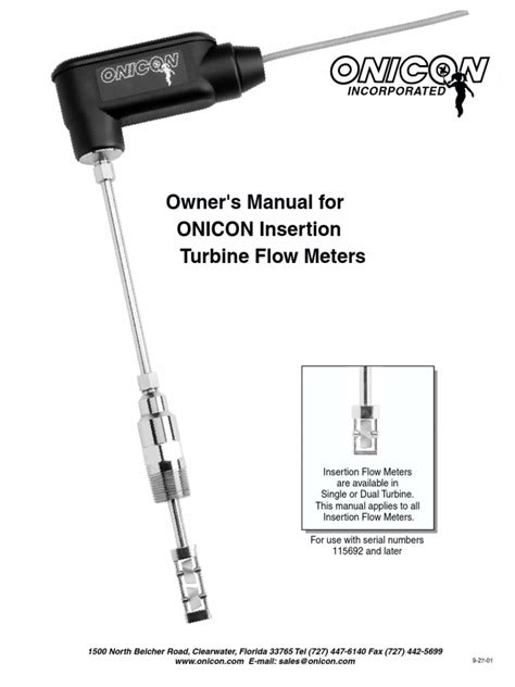 Onicon Flow Meter Power Supply Flow Measurement