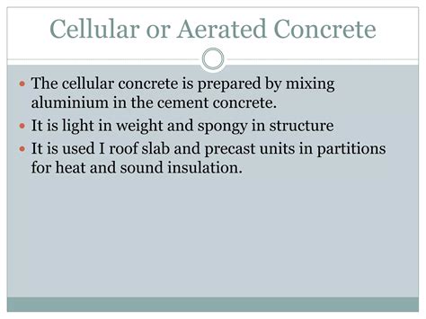 Classification Of Concrete Pptx