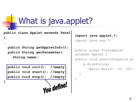 User Interface Programming In Java Ppt Download
