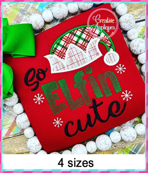 So Elfin Cute Applique Design Creative Appliques