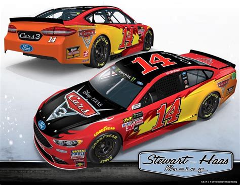 It S Clint Bowyer S Turn To Field A Cars 3 NASCAR Paint Scheme New Car