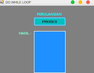 Perulangan Dalam Vb Net VISUAL BASIC