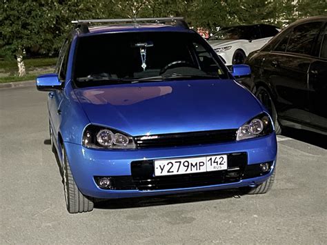 Детейлинг, бронь, багажник на крышу — Lada Калина универсал, 1,6 л ...