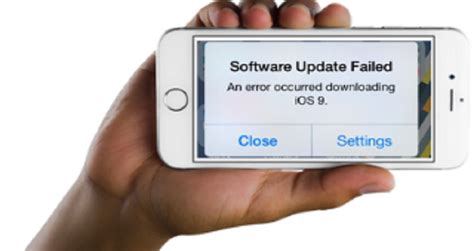 Ways To Fix Iphone Software Update Failed Error