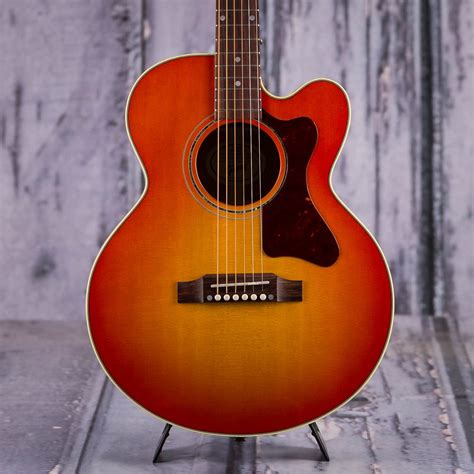 Used 2018 Gibson Parlor Ag Acousticelectric Light Cherry Burst For