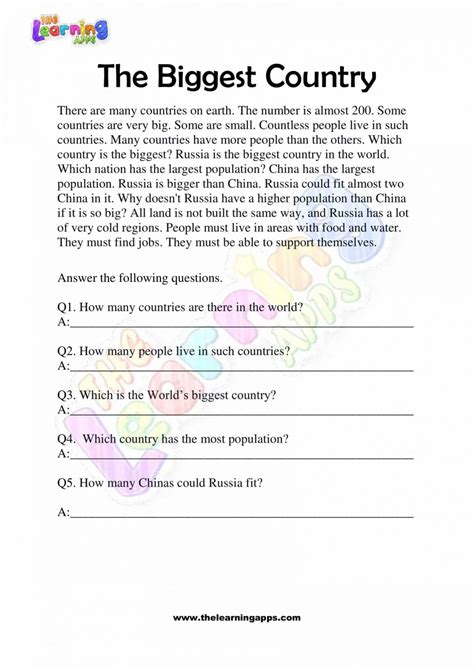 Free Non Fiction Reading Passages Worksheets For Grade 1