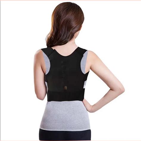 Men Women Magnetic Posture Back Support Corrector Belt Band Feel Effect