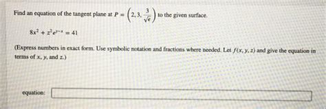 Solved Find The Upward Unit Normal N To The Surface Chegg