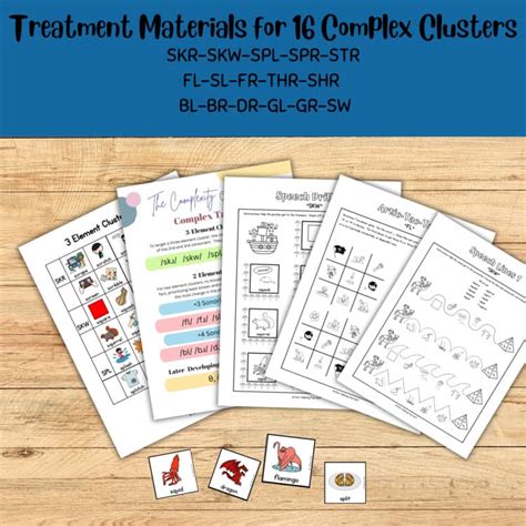 Complexity Approach Bundle Complex Clusters For Speech Therapy