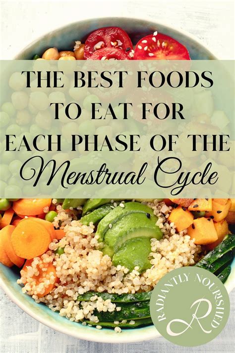 Nourish Your Body And Cycle With The Best Foods