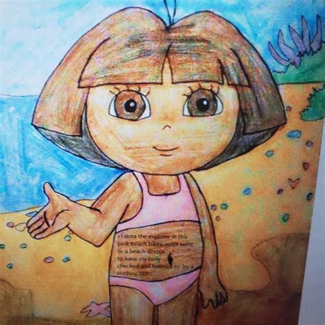 Dora The Explorer In Her Bikini On The Beach With By Danwalton82 Hype
