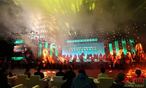 首届中国张家界文旅融合发展大会开幕 焦点图 华声文旅 华声在线