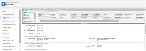how to manage page layout salesforce mamba