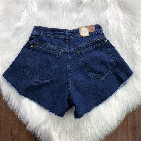 Shorts Jeans Godê Azul Escuro