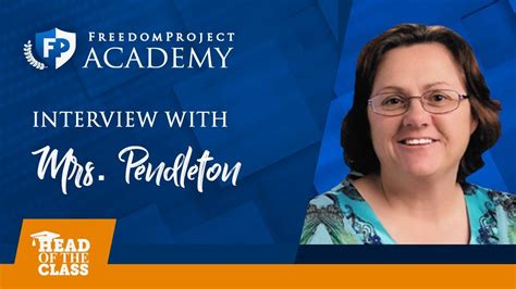 Mrs Kim Pendleton An Interview With Freedomproject Academys Faculty Youtube