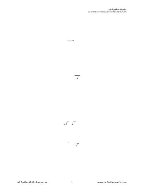 As Surds And Indices Exam Questions Pdf