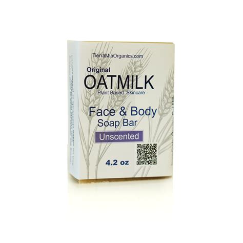 Original Oat Milk Unscented Face And Body Soap Tierra Mia Organics