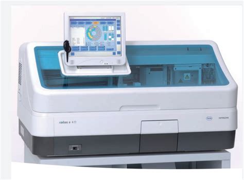 Roche Fully Automatic The Immunoassay Analyzer Cobas E 411 Random Assay Luminescence Id