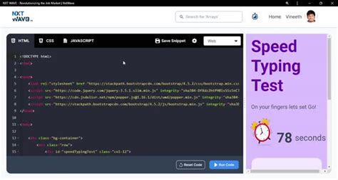 Video Vineeth Cilamkoti On Linkedin Daysofcode Webdevelopment