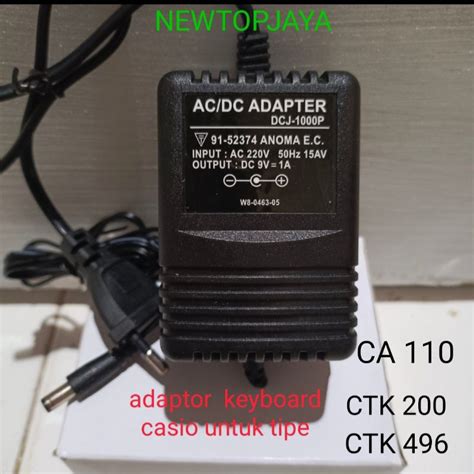 Jual Adaptor Untuk Keyboard Casio Shopee Indonesia