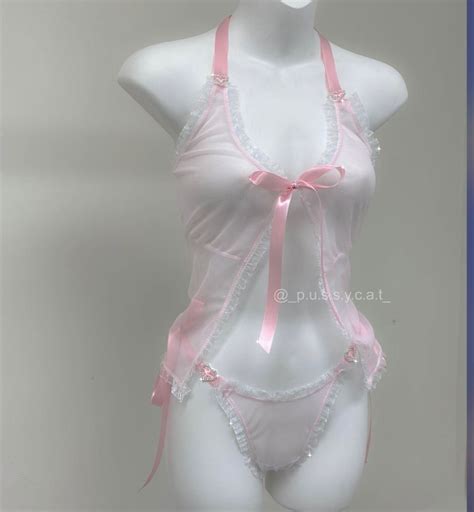 Valentines Lingerie Valentines Outfits Dress Up Sissy Dress Kawaii
