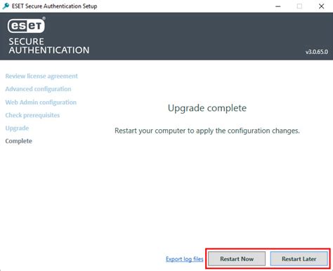 Kb3479 Upgrade Eset Secure Authentication To The Latest Version