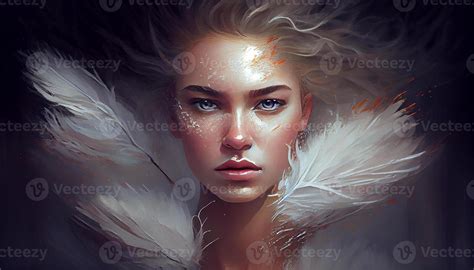 Angel Woman Face