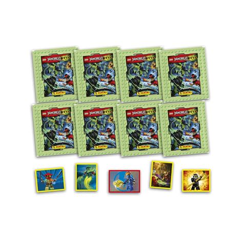 Stickers Lego Ninjago 8 Pochettes Stickers Panini Jeux De Récré