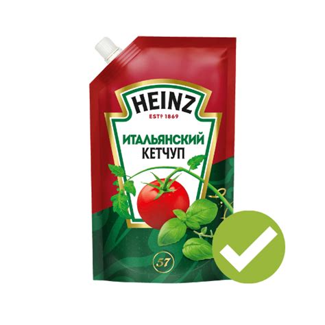 КЕТЧУП HEINZ ИТАЛЬЯНСКИЙ — Voitenko Online