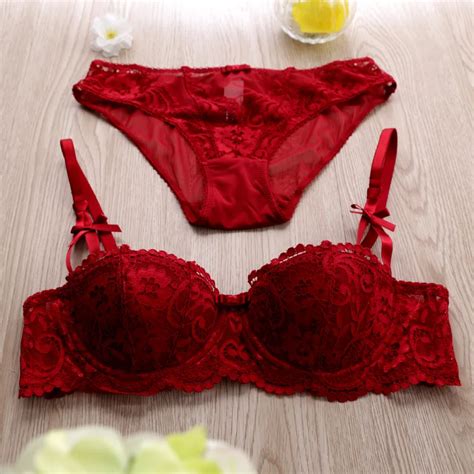 Plus Size Womens Lingerie Set Cup Lace Sexy Summer Ultra Thin Thin Cup Bra Young Girl Underwear