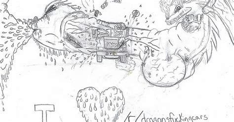 A Dragon Punish Thrusting Through A Bus To Expose His Exploding