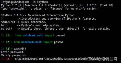 Jupyter Notebook远程登录详解from Notebookauth Import Passwd Csdn博客