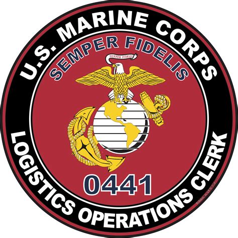 Usmc Mos 0441 Logistics Operations Clerk Decal