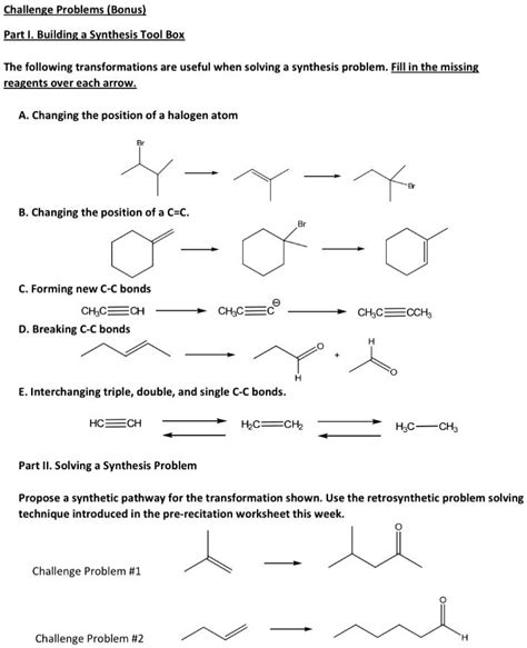Challenge Problems Bonus Part L Building A Synthesis Tool Box The Following Transformations Are