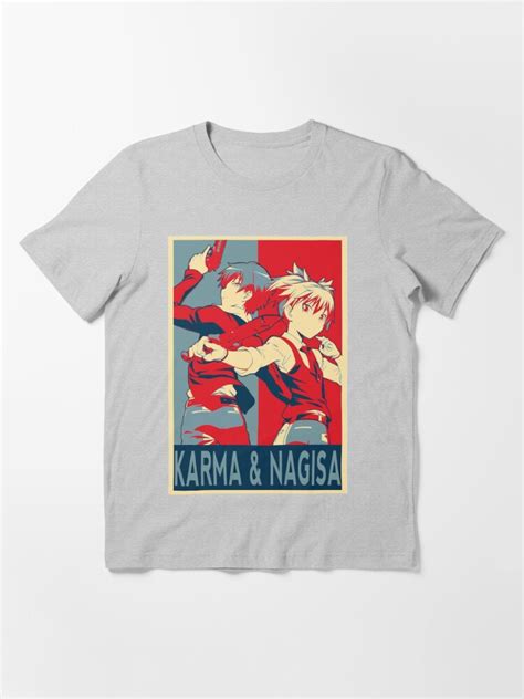 Assassination Classroom Karma Akabane X Nagisa Fanart T Shirt For