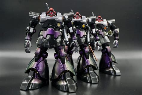 Mg Ms 09 ドム 黒い三連星機｜d Gpさんのガンプラ作品｜gunsta ガンスタ