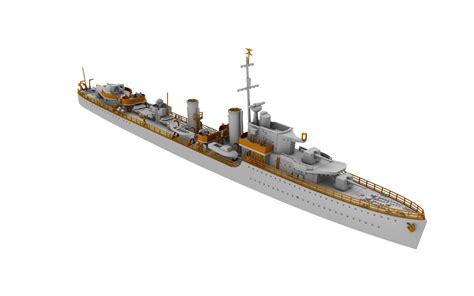Hms Ithuriel 1942 British I Class Destroyer Ibg 70012
