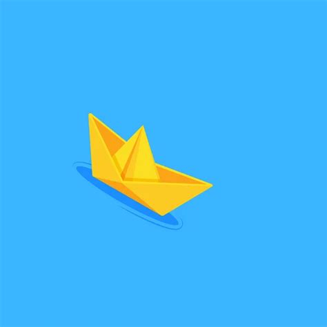 100 000 Low Poly Paper Boat Vector Images Depositphotos